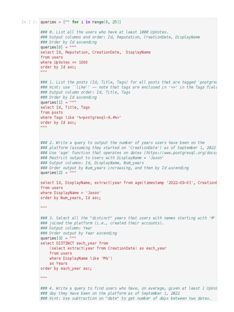 Stackexchangequeries | PDF | Sql | Data