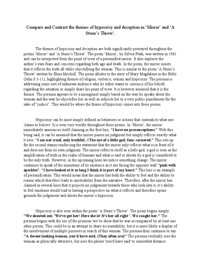 Hypocrisy and Deception-1 | PDF | Truth | Deception