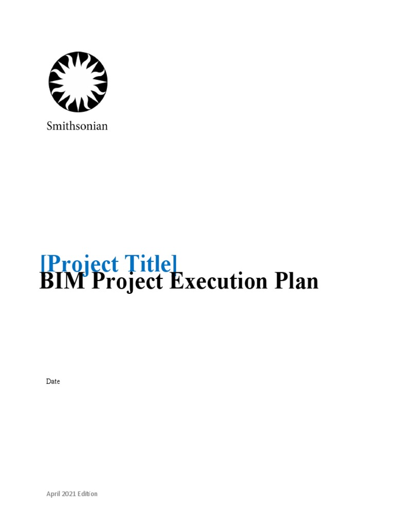 SF Bim Project Execution Plan Template Apr2021 | PDF | Building ...