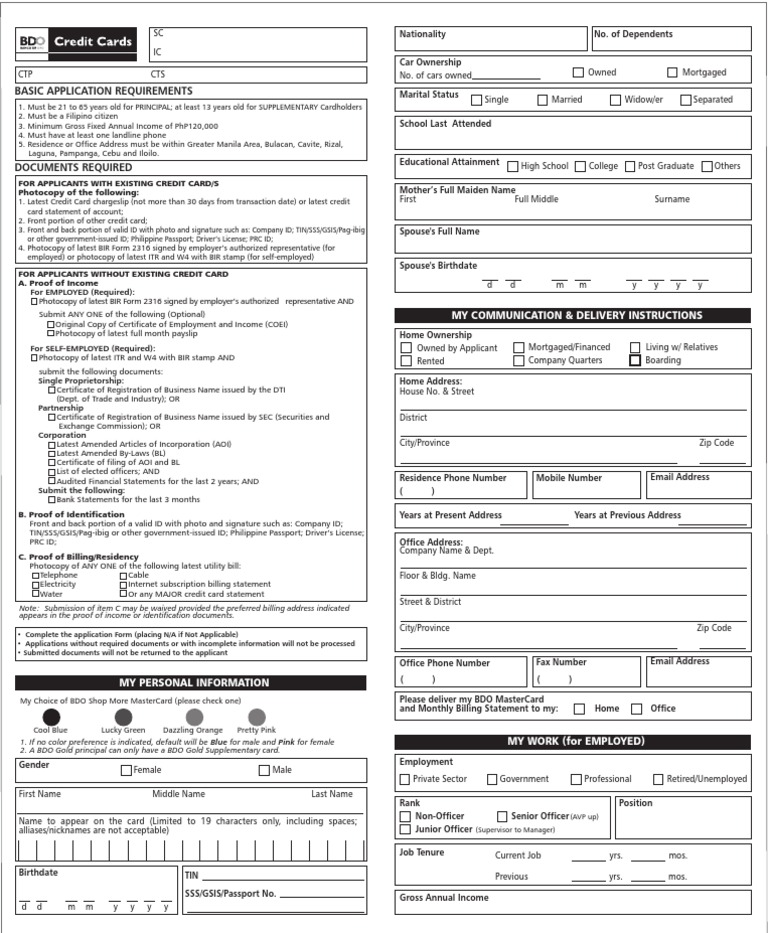 BDO Shop More Page 1 | PDF | Identity Document | Credit Card