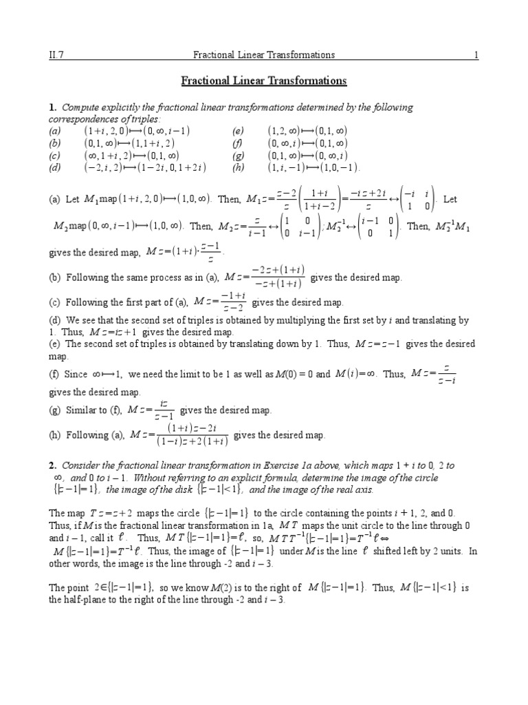 Complex Analysis Gamelin Ii7 Problems And Solutions Pdf Line
