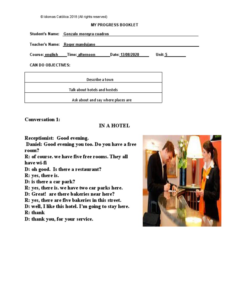 My Progress Booklet Template Ie-Ib8 | PDF