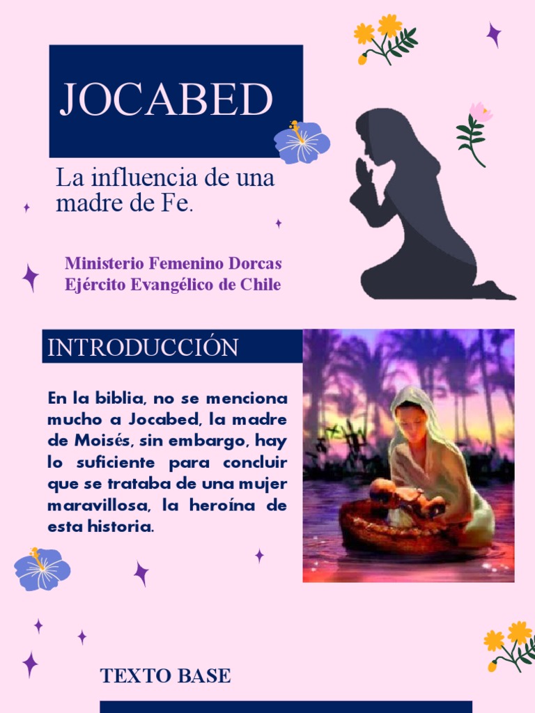 Jocabed: Madre de Moisés y fe bíblica | PDF | Libro del éxodo | Moisés