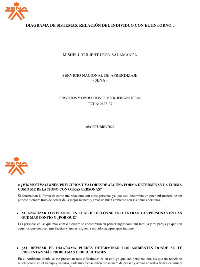 Diagrama de Sistemas Mishell Leon | PDF | Sicología | Ciencia cognitiva