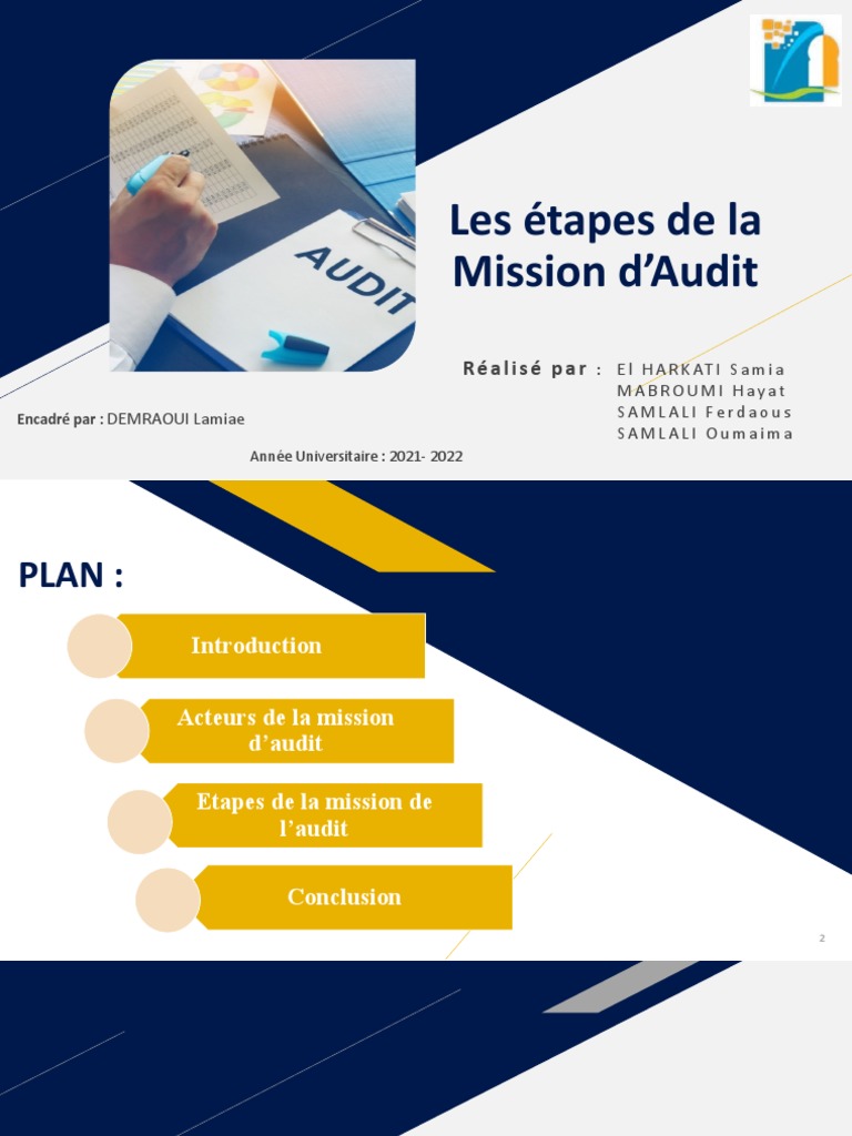 Étapes Clés d'une Mission d'Audit | PDF | Audit | Informatique