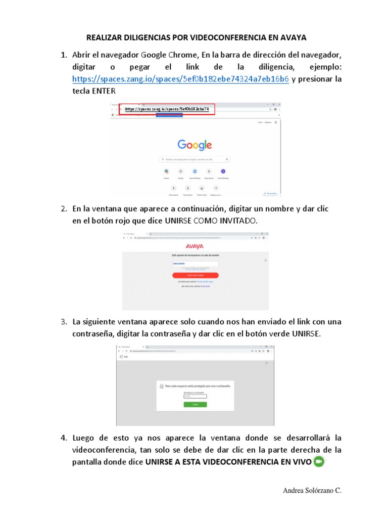 Diligencias en Avaya | PDF