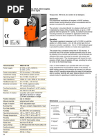 Belimo Valve Actuator Installation Guide | PDF | Electric Motor ...
