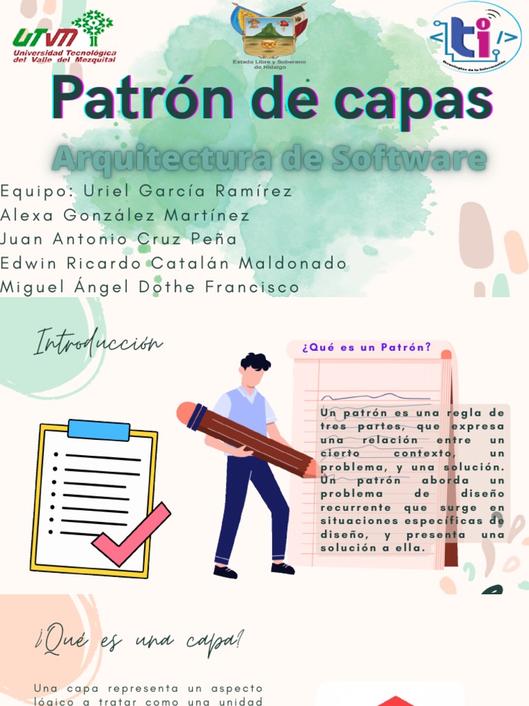 Patrones de Arquitectura de Software - Capas | PDF | Software de la ...