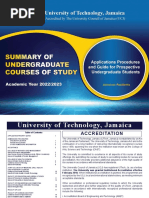 UTech Jamaica Admissions Guide | PDF | University And College Admission ...