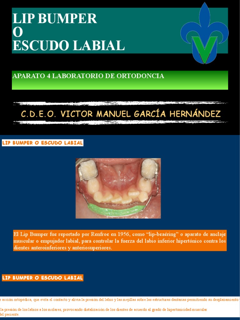 Aparato 4 Lip Bumper | PDF | Rasgos faciales | Anatomia animal