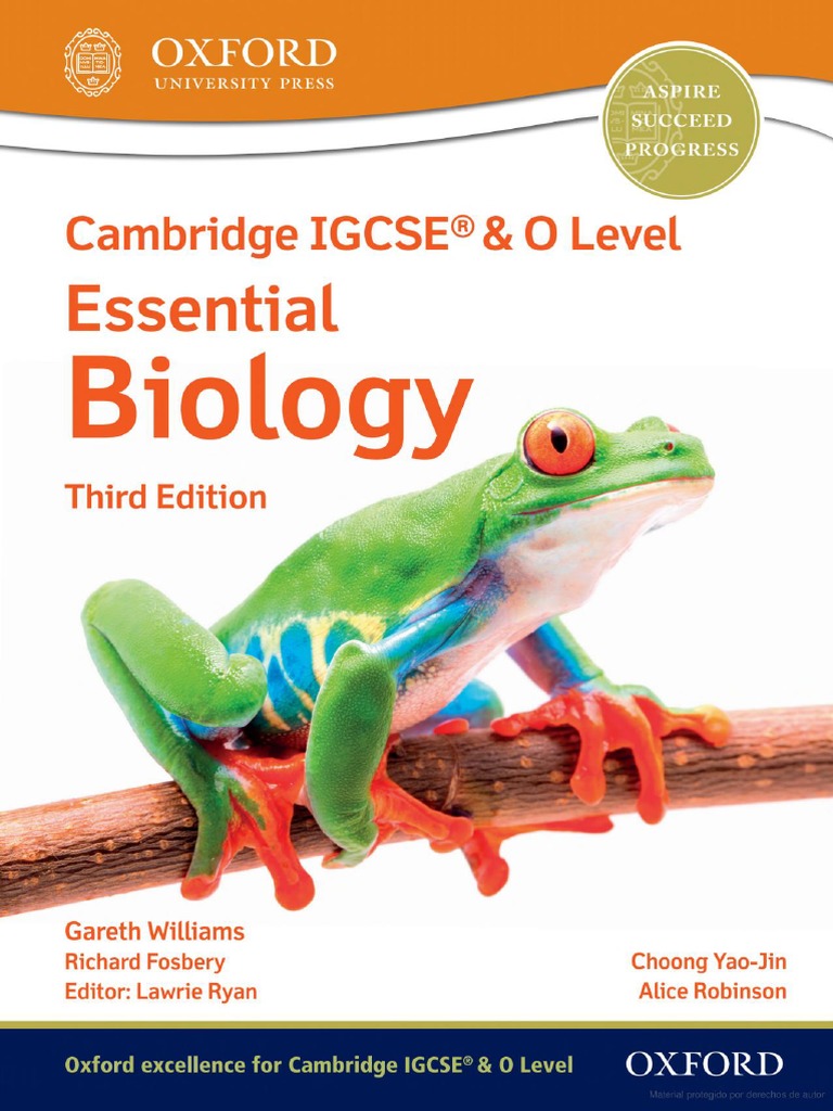 Cambridge IGCSE® O Level Essential Biology Student Book (Richard ...