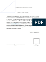 Plantilla de Justificacion | PDF