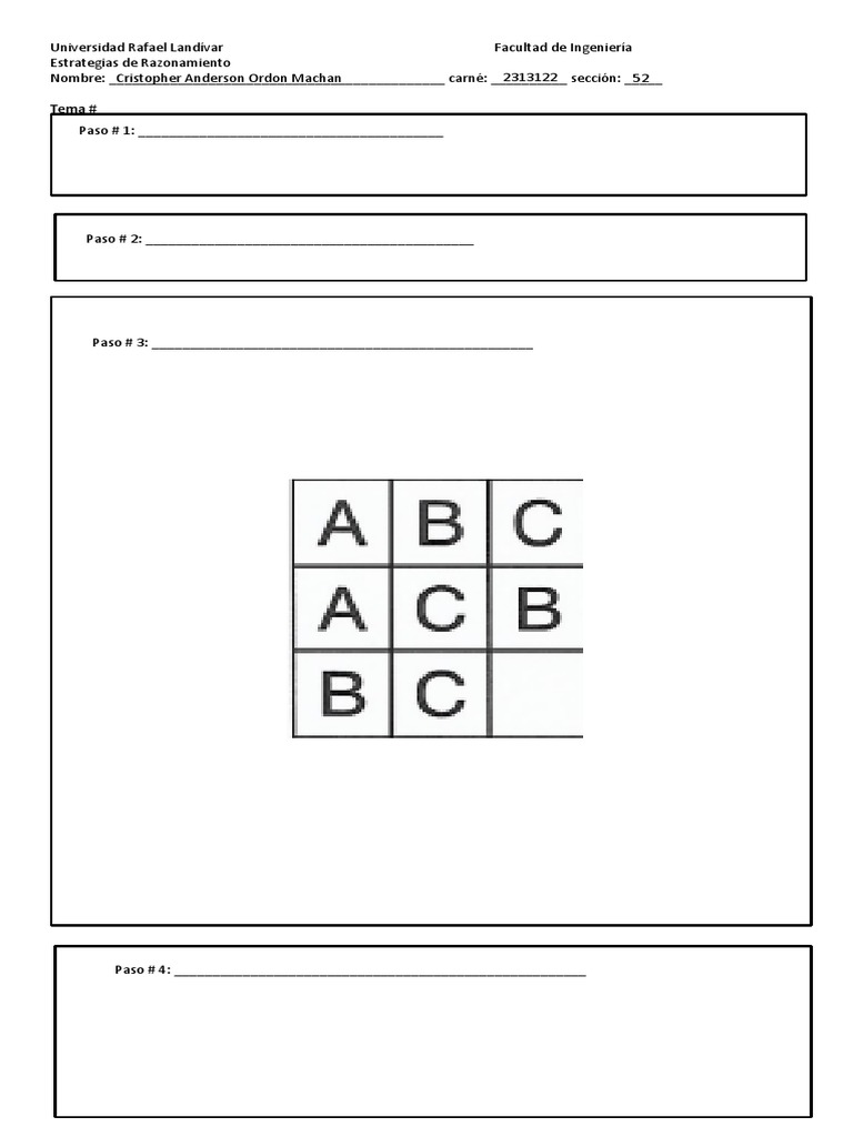 Ejercicio 6 Con Pasos de Polya | PDF