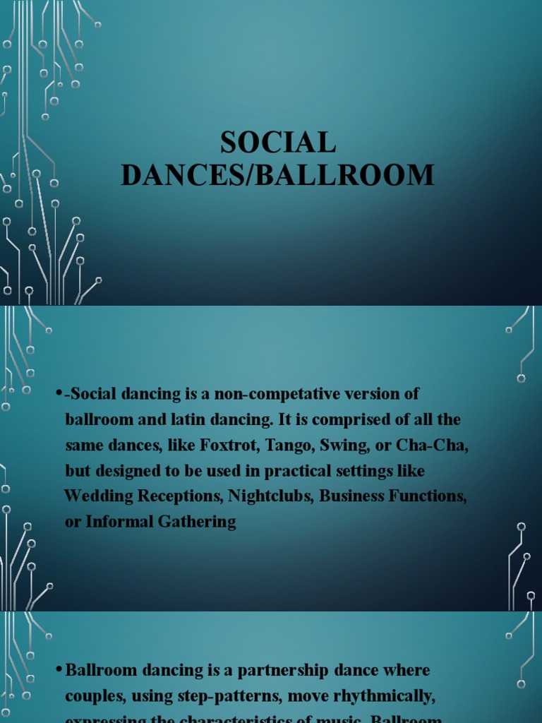 Social Dances | PDF | Ballroom Dance | Dances