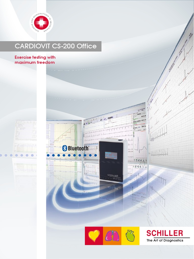 Brosur Cardiovit Cs 200 Office | PDF | Electrocardiography | Computing