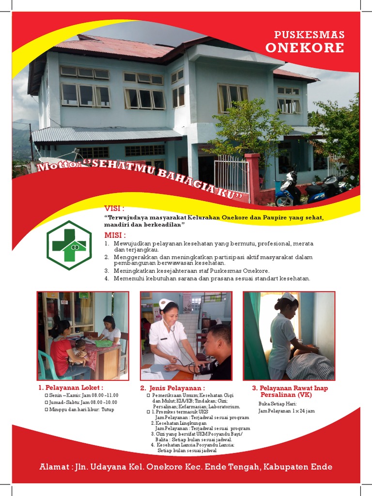 Poster Jenis Dan Jadwal Pelayanan | PDF