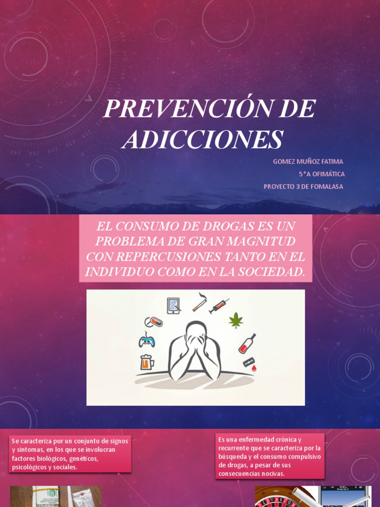 Prevención de Adicciones en Jóvenes | PDF