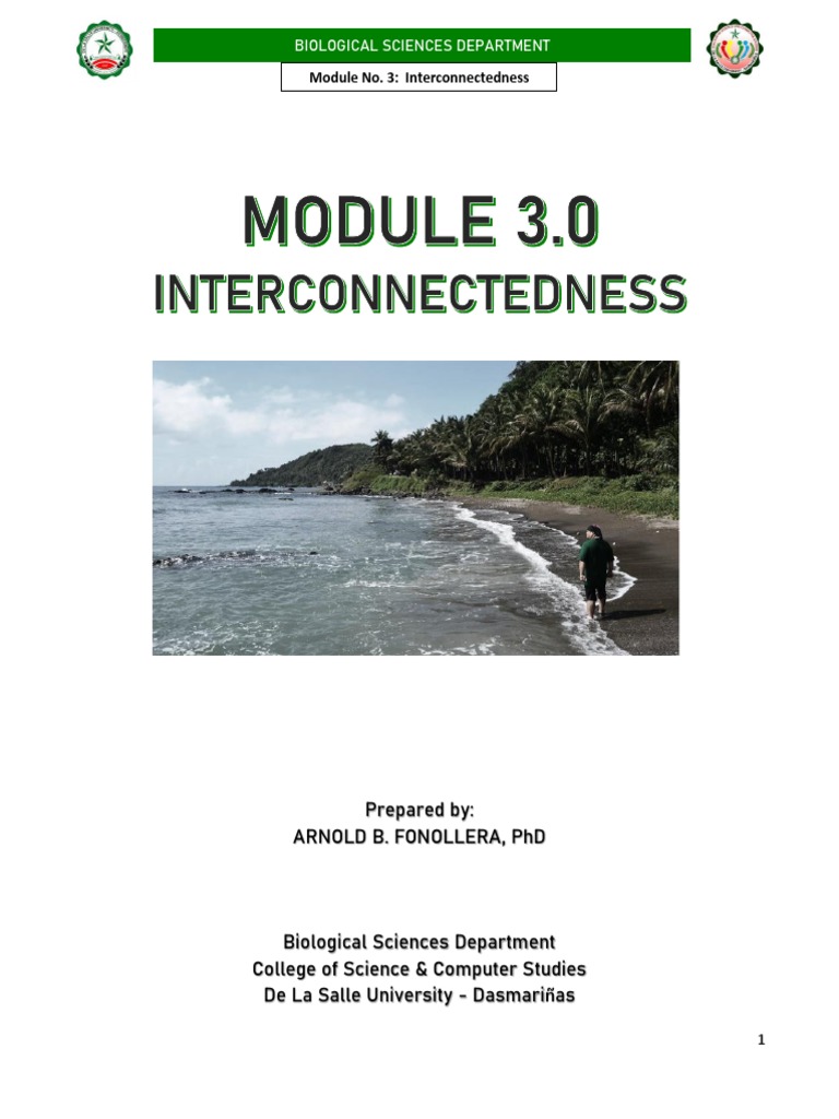 Module 03 - Ecology Concepts Interconnectedness | PDF | Food Web ...