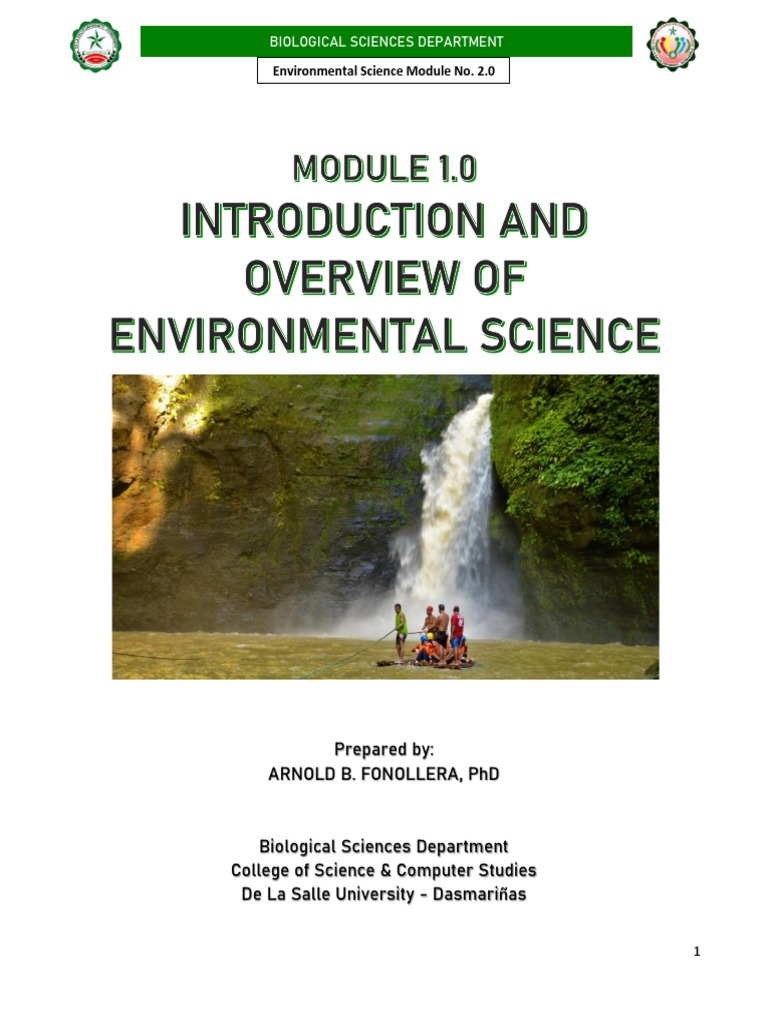 Module_02_-_Introduction_to_Environmental_Science(2)(2) | PDF | Ecosystem | Nature