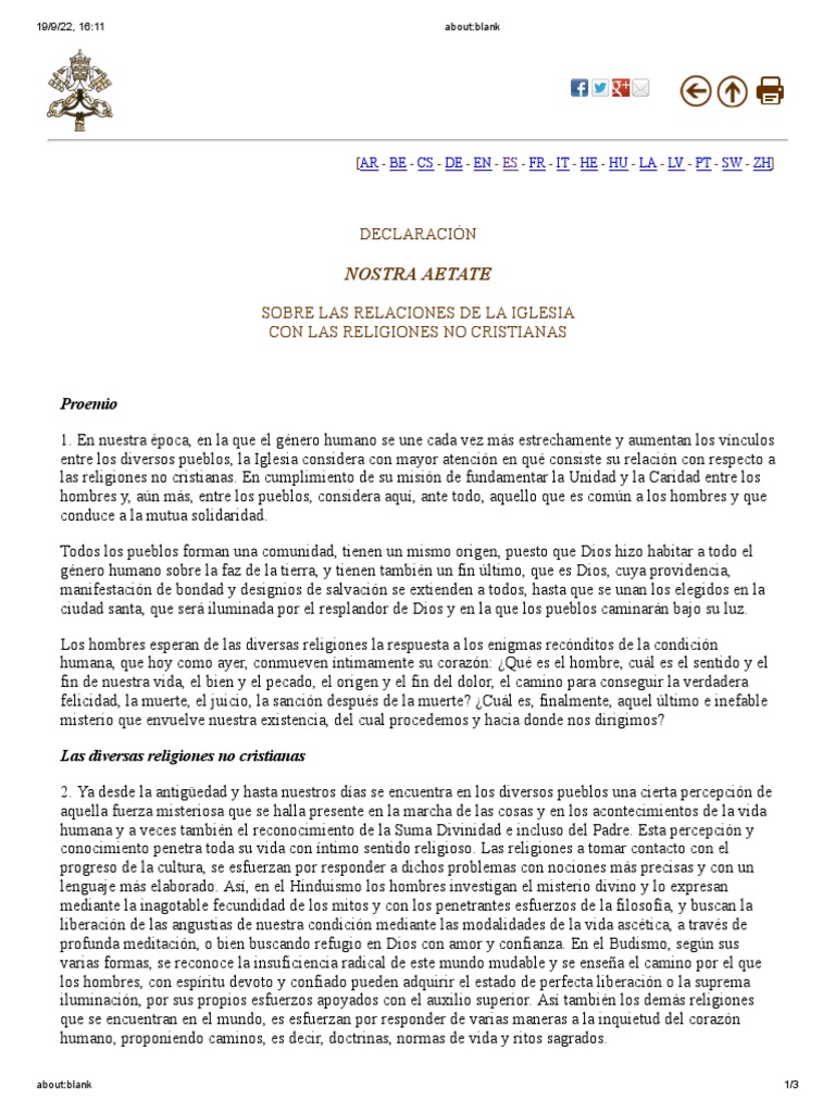 Nostra Aetate | PDF Nostra Aetate | PDF