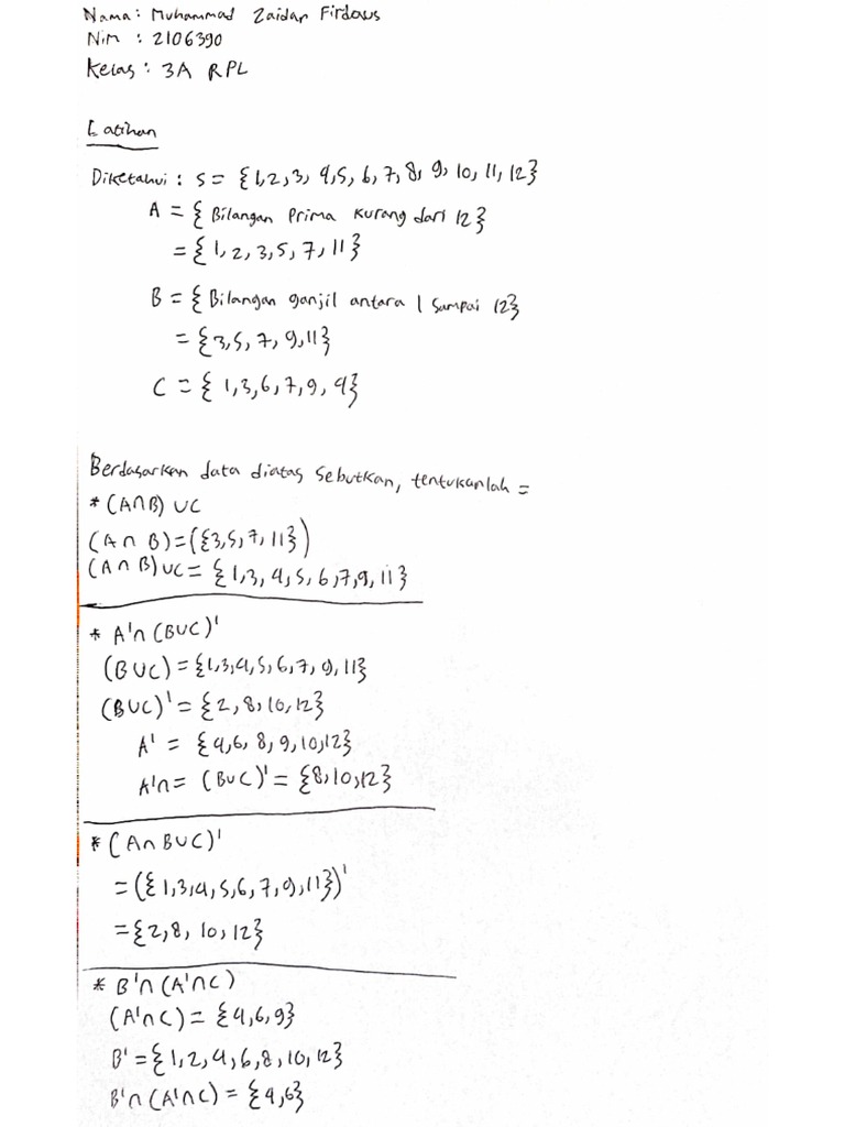 (3A-RPL) - Latihan Pertemuan Ke-1 - 2106390 - Muhammad Zaidan Firdaus | PDF