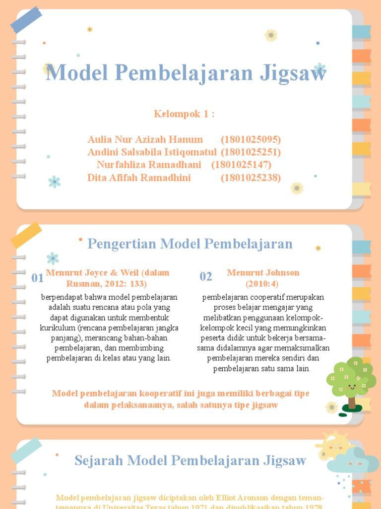 (FIX) Inovasi Pembelajaran - Model Pembelajaran Jigsaw | PDF