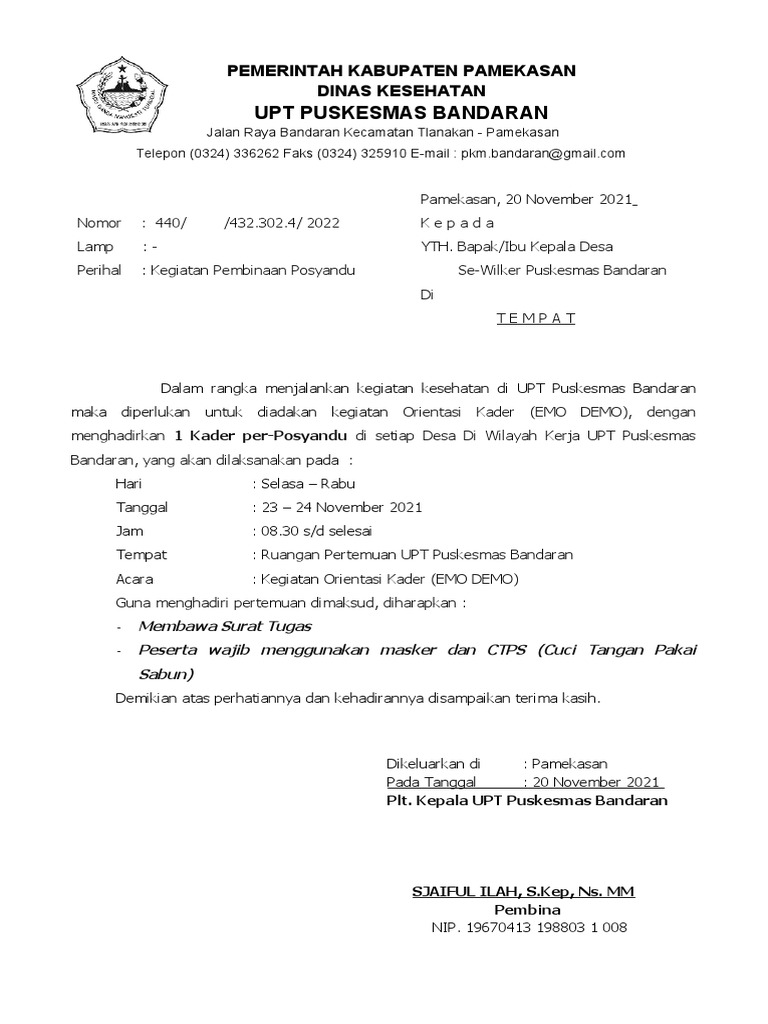 Undangan Emo Demo Pdf