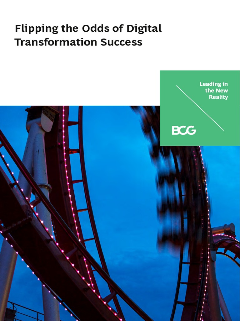 BCG Flipping The Odds of Digital Transformation Success Oct 2020 | PDF ...