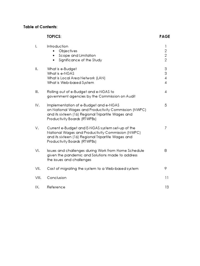 Table of Contents | PDF | Computers