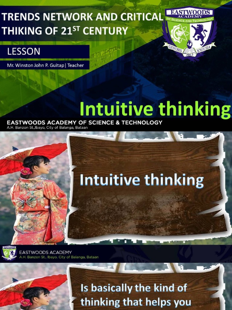 Intuitive Thinking | PDF