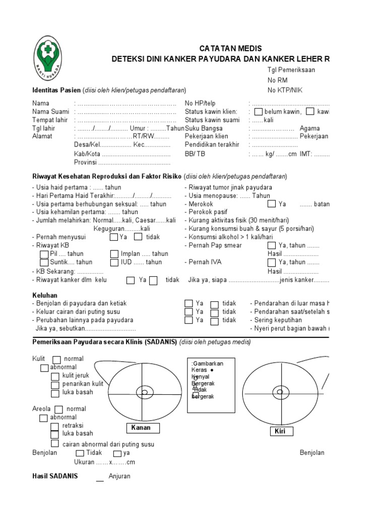 Deteksi Dini Kanker Payudara dan Leher Rahim | PDF