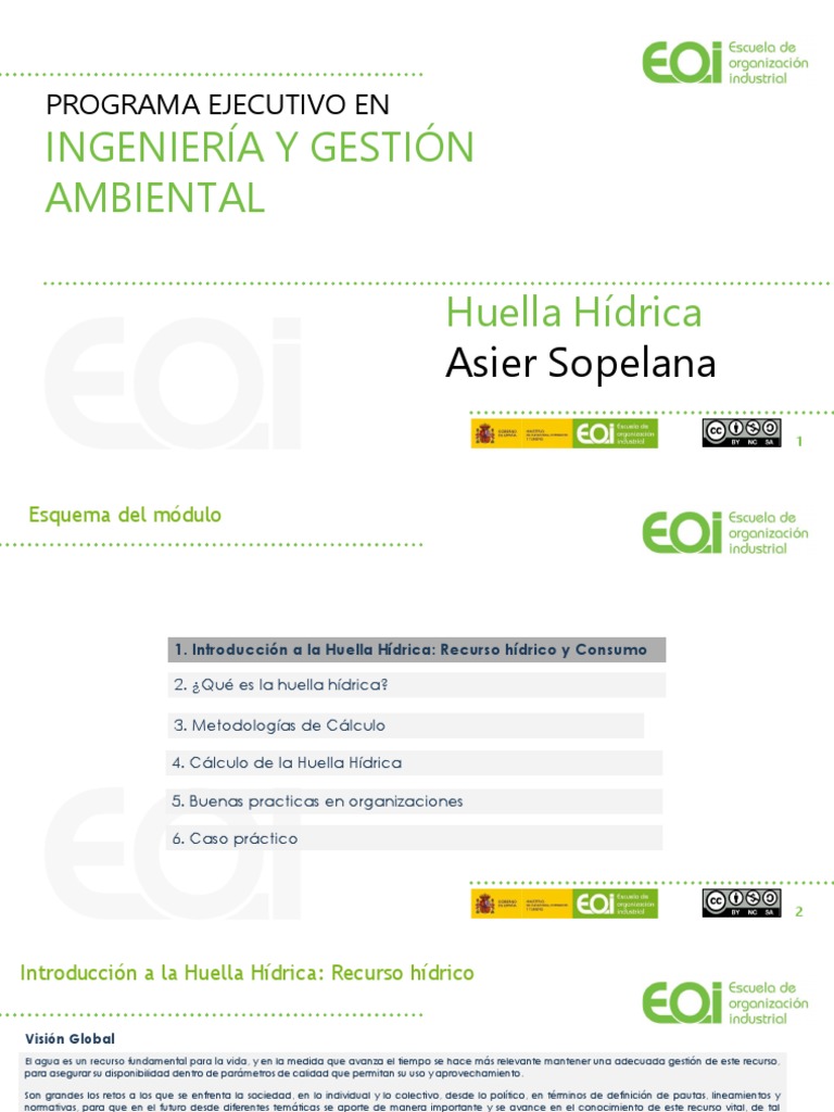 3.huella Hídrica - 20211129 | PDF | Agua | Naturaleza