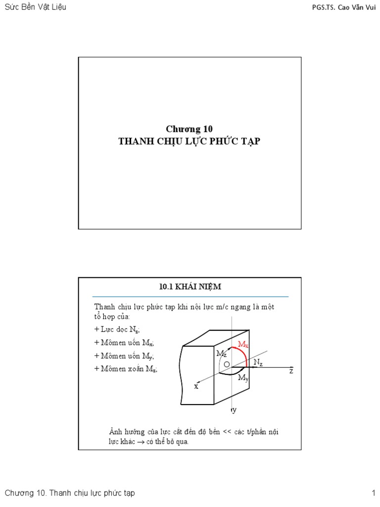 Chuong 10-Thanh Chiu Luc Phuc Tap | PDF