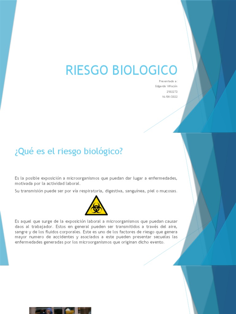 Riesgo Biologico | PDF | Virus | Microorganismo