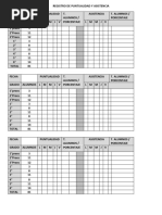 Control de Salidas Al Baño | PDF