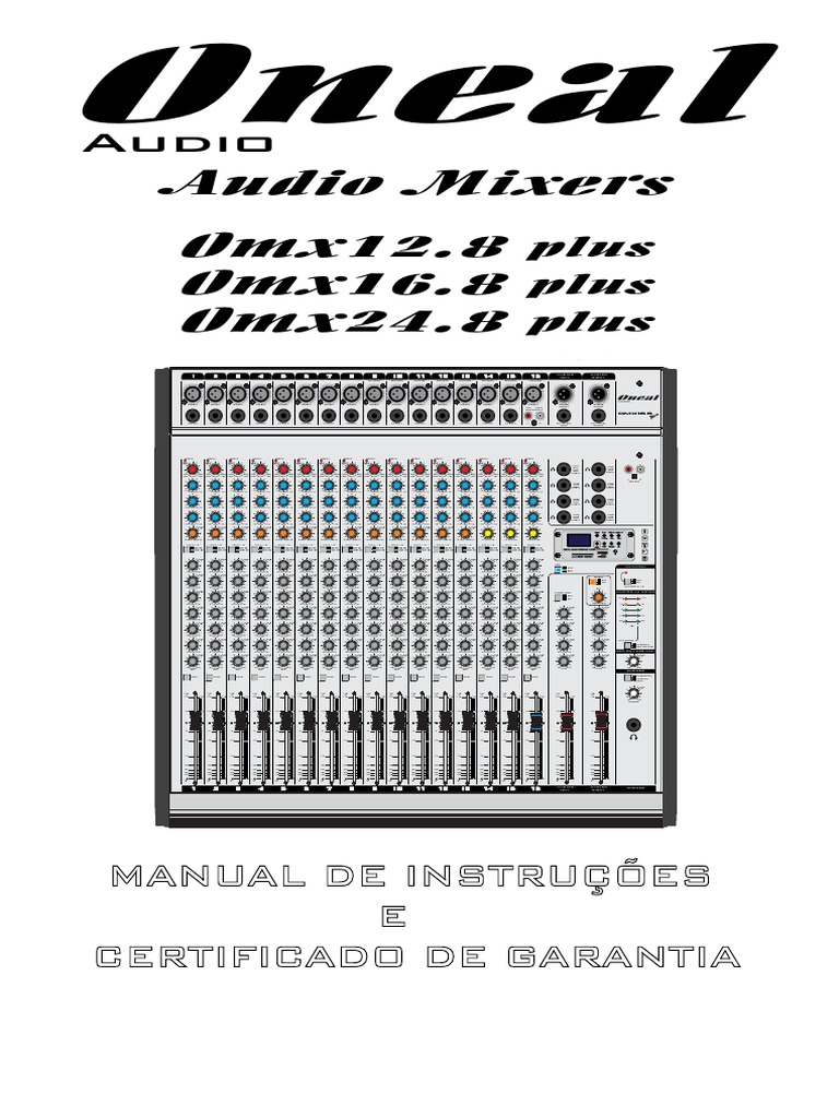 Manual-OMX12 8plus-16 8plus-24 8plus - V1 21 | PDF | Electronics ...