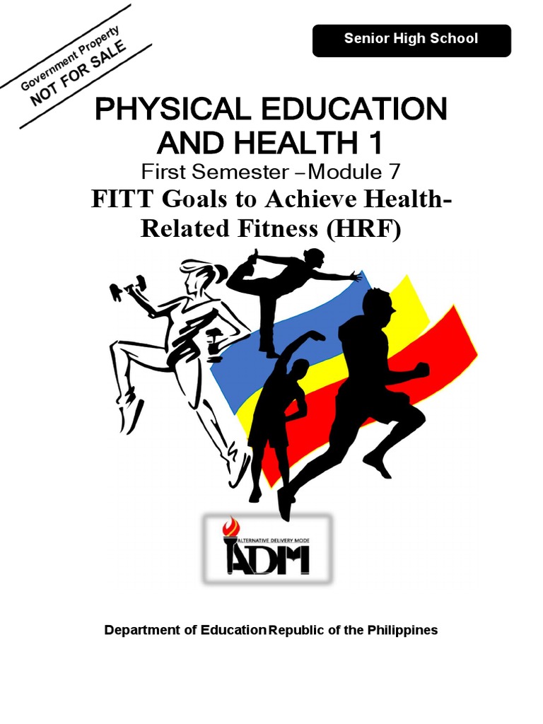 H.O.P.E. 1 G11 - Q2 - Mod7 - FITT Goals To Achieve HRF | PDF | Heart Rate | Physical Fitness