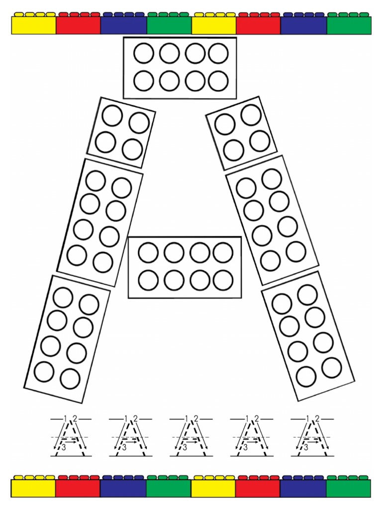 Lego Alphabet aeiou | PDF