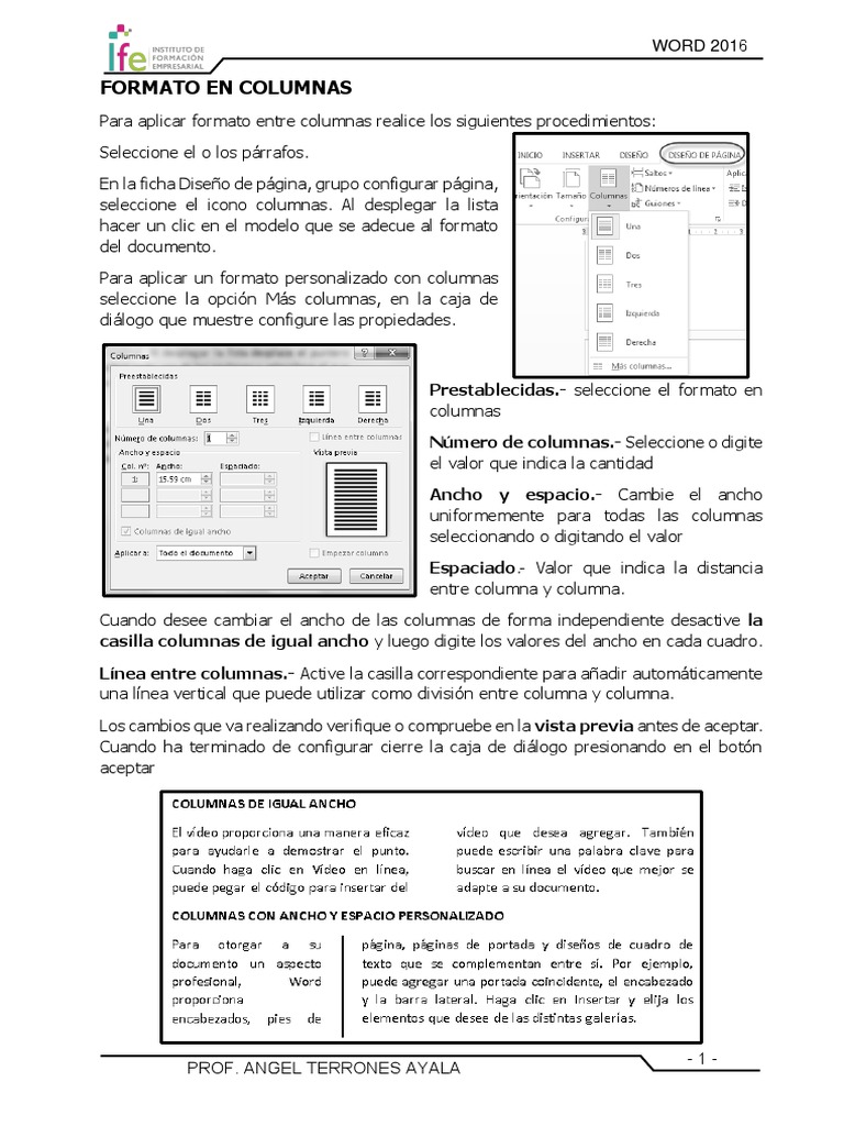Clase 04 Word - IFE | PDF | Informática