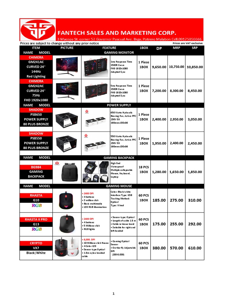 Fantech PL Oct1222eu1 | PDF | Computer Keyboard | Microphone