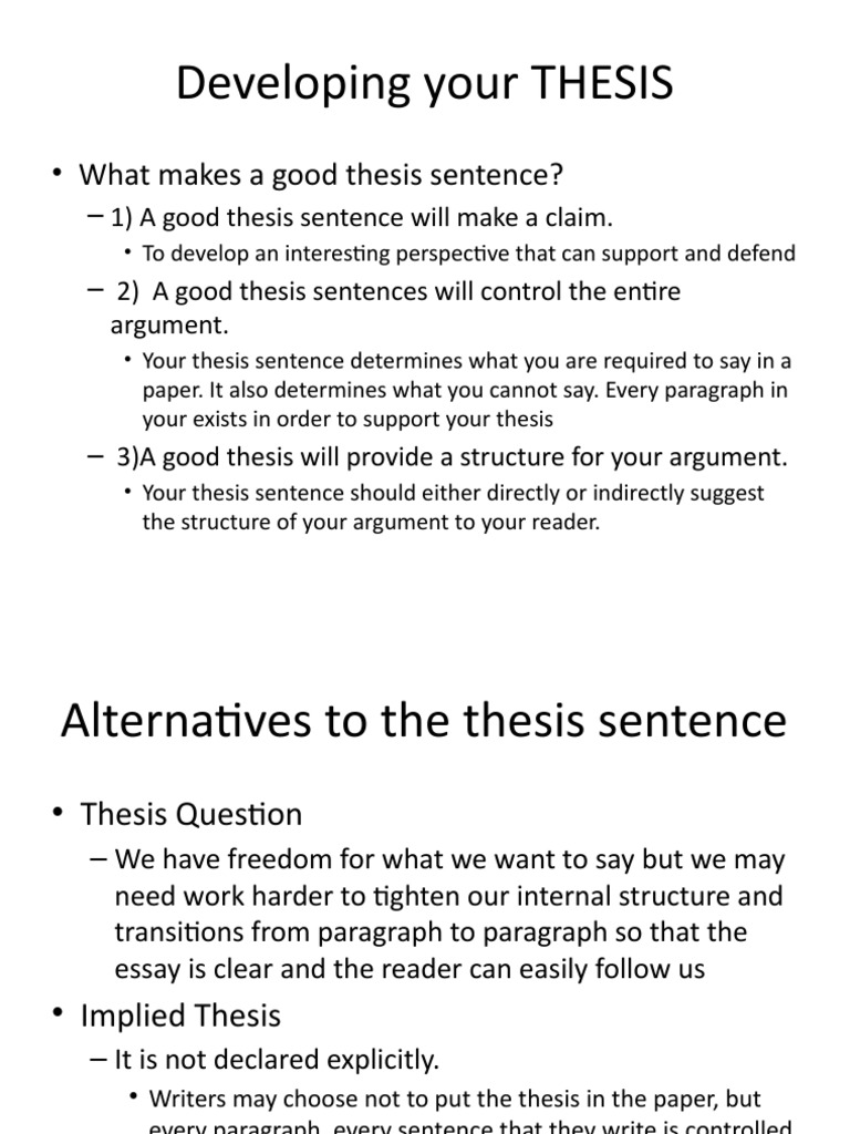 Academic English Class 3 - Teacher Version | PDF | Thesis | Essays