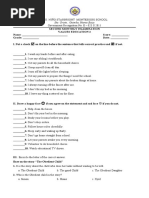 Bahagi NG Aklat Final Worksheet | PDF | Language Arts & Discipline ...