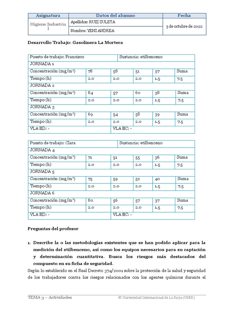 Msig006 - t3 - Act 3 OCTUBRE | PDF | Química