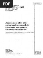 BS en 13791 | PDF | Concrete | Standard Deviation