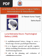 Lobar Function Test. | PDF | Parietal Lobe | Frontal Lobe