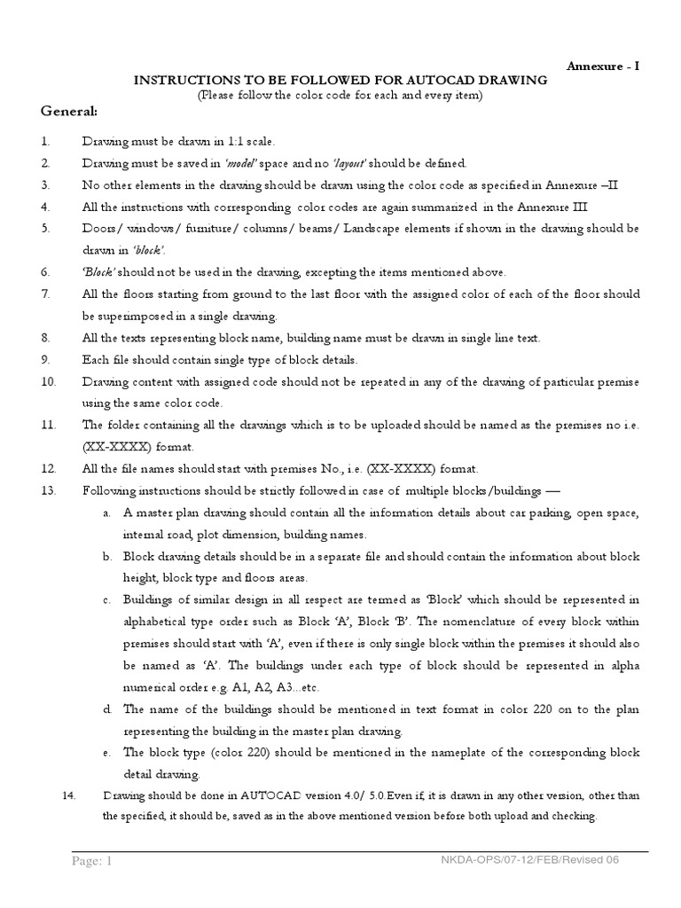 Color Code Instruction | PDF | Sanitary Sewer | Storm Drain