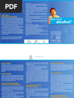 Triptico de Alcoholismo | PDF | Alcohol | Etanol
