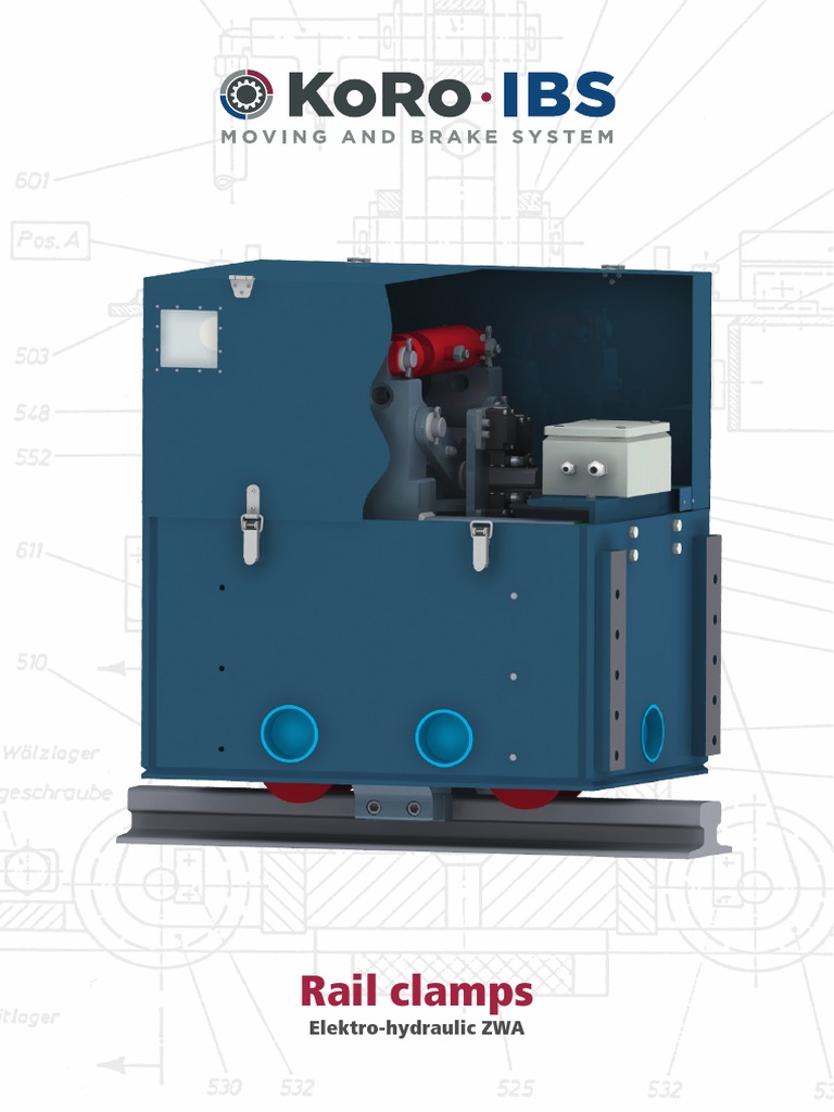 Rail Clamp Elektro-hydraulic ZWA: Technical Specifications and ...