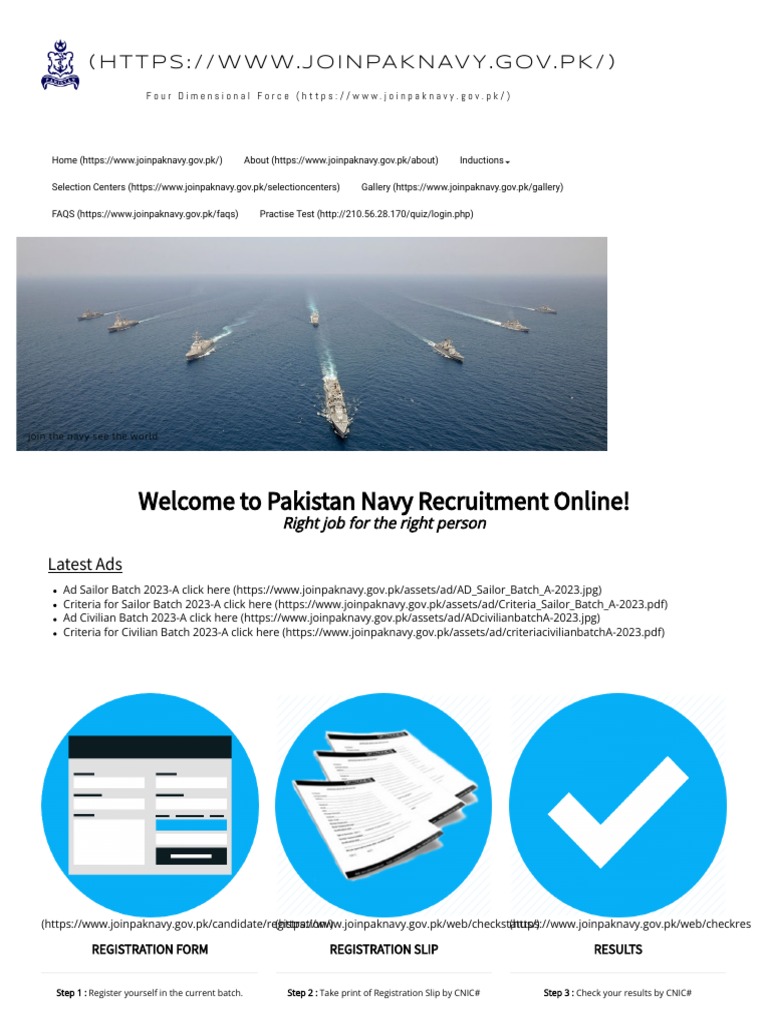 Join Pak Navy | PDF | Pakistan | Government Of Pakistan