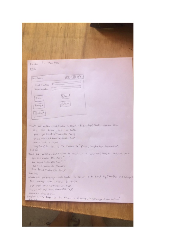 Mantala E1A Exer7 | PDF